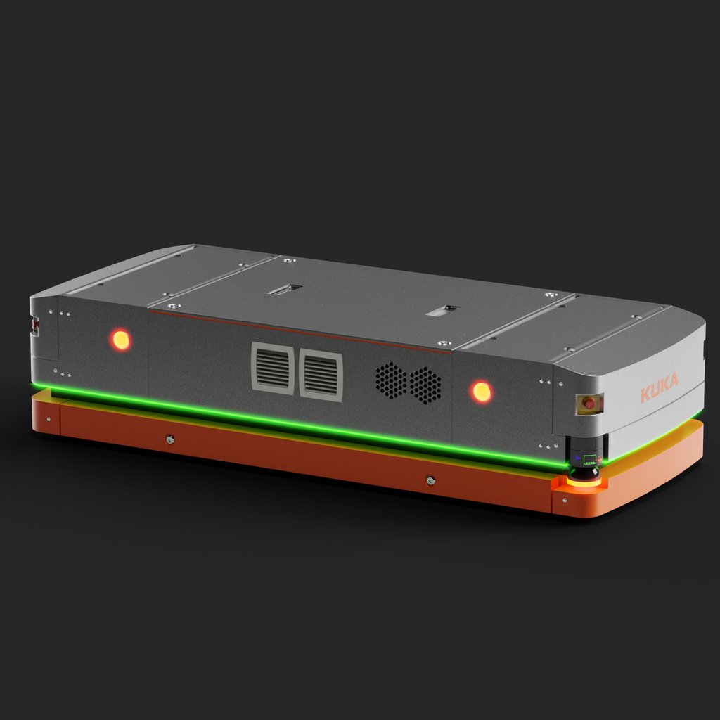 KUKA KMP1500 Mobile Platform | FREE Robotics models | BlenderKit