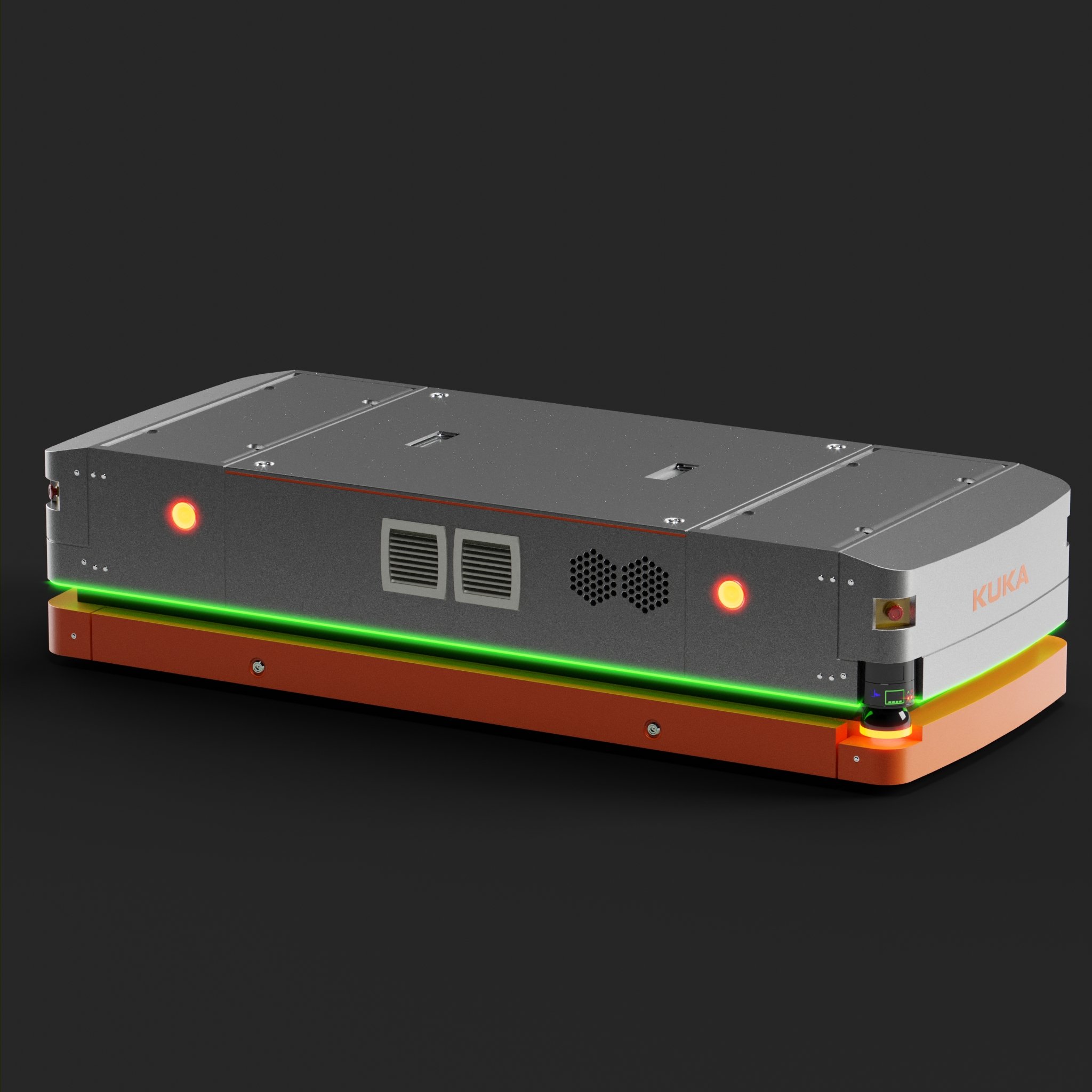 KUKA KMP1500 Mobile Platform | FREE Robotics models | BlenderKit
