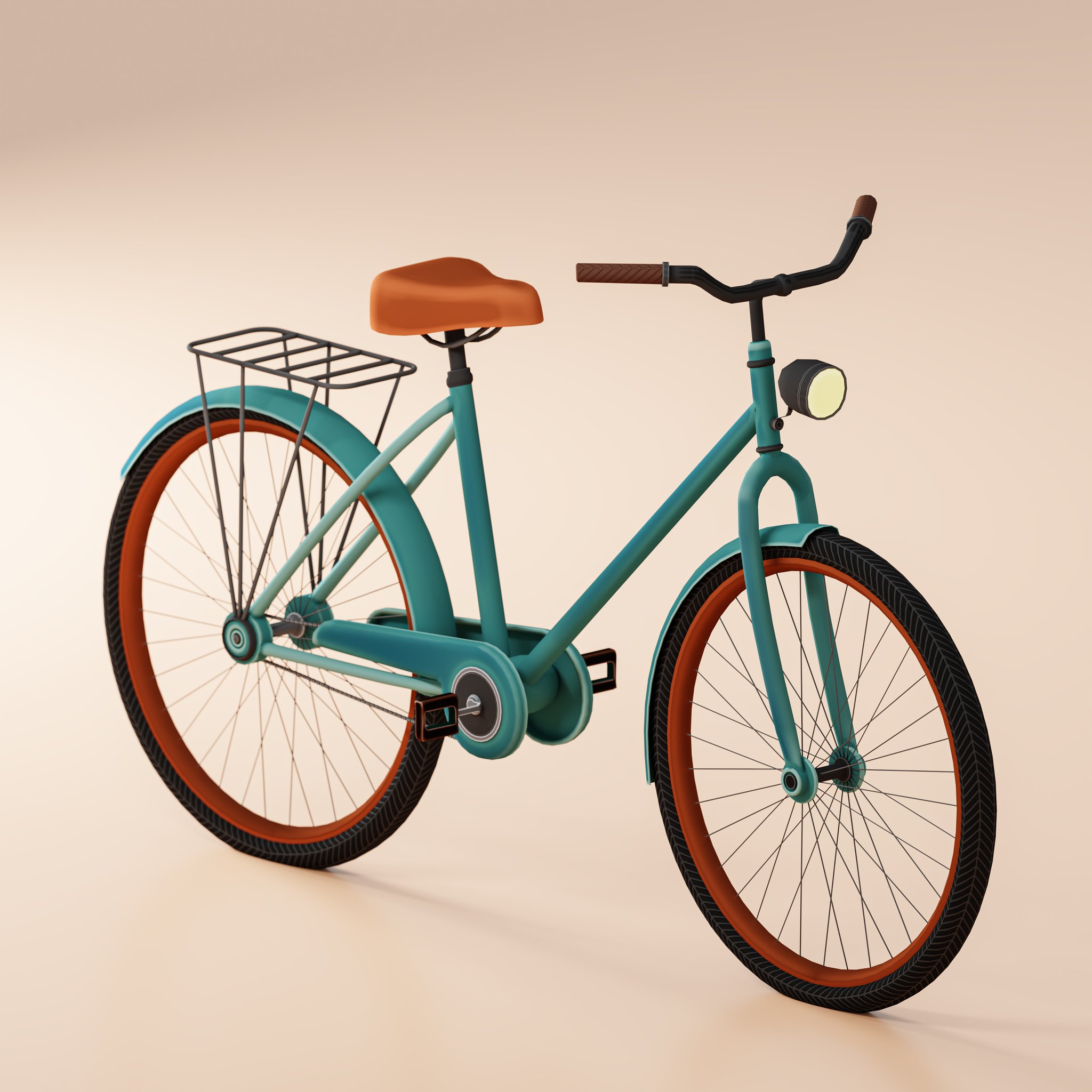Classic Bicycle | Bicycle models | BlenderKit