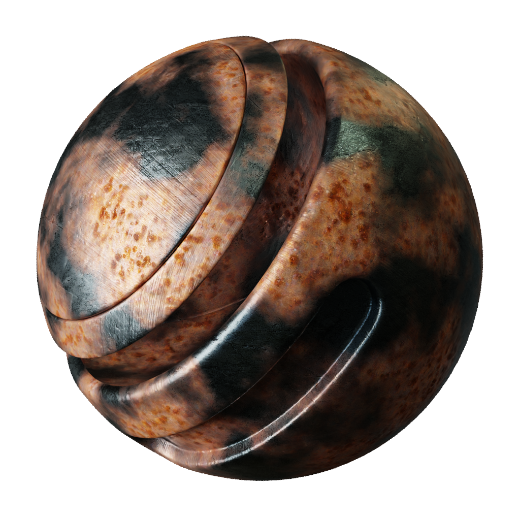 Rust 9 | FREE rust materials | BlenderKit