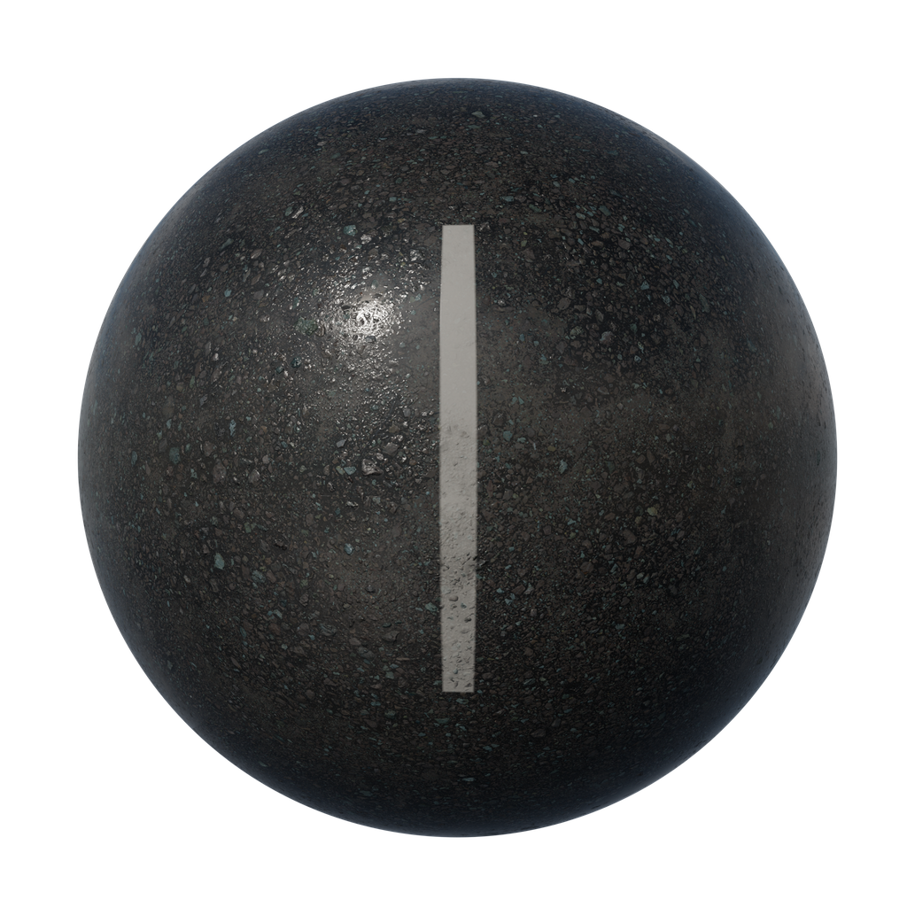 8K Wet road | FREE asphalt materials | BlenderKit