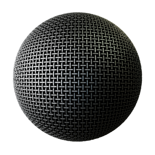 Metal Mic Mesh | FREE metal materials | BlenderKit