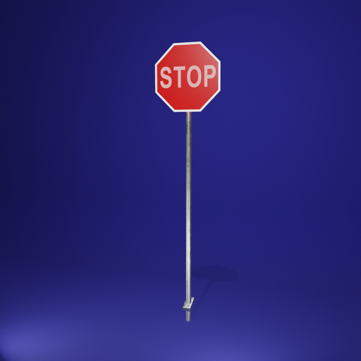 Stop sign | FREE Signs models | BlenderKit