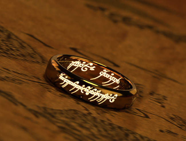 The One Ring | FREE Accessories models | BlenderKit