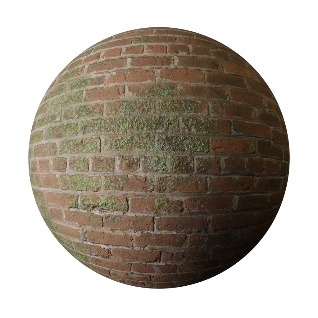 Mossy Bricks | FREE bricks materials | BlenderKit