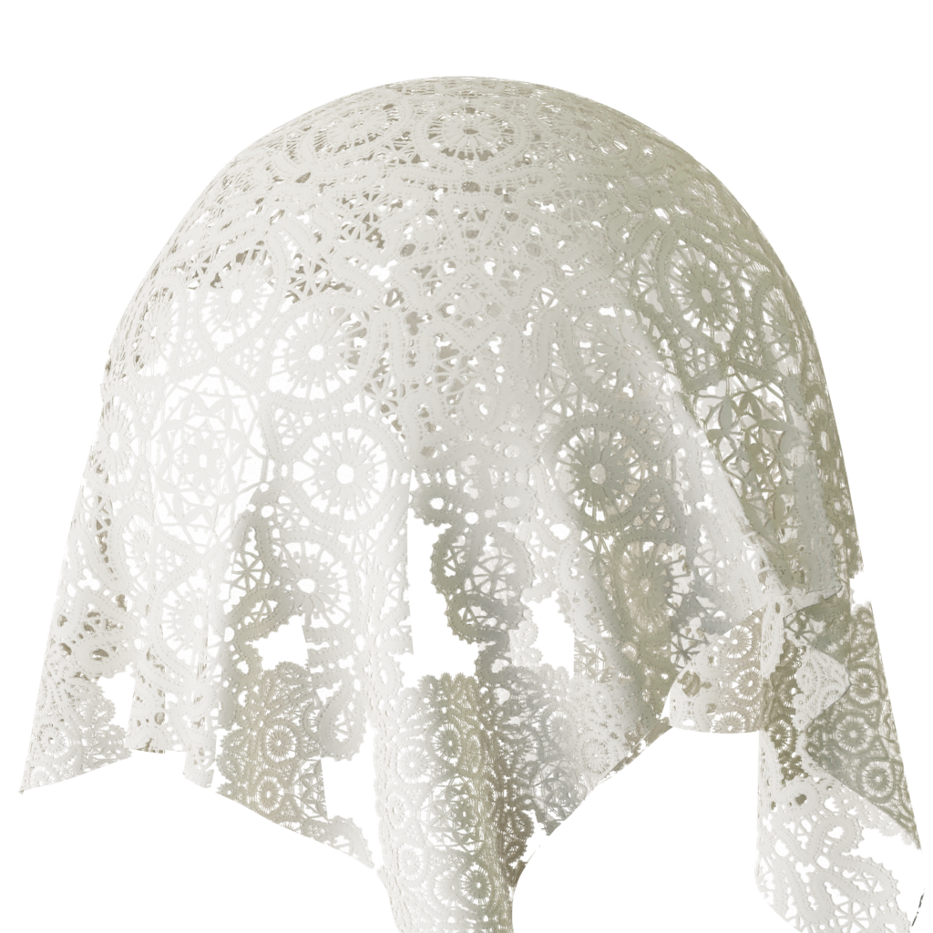 Lace tablecloth | FREE fabric materials | BlenderKit