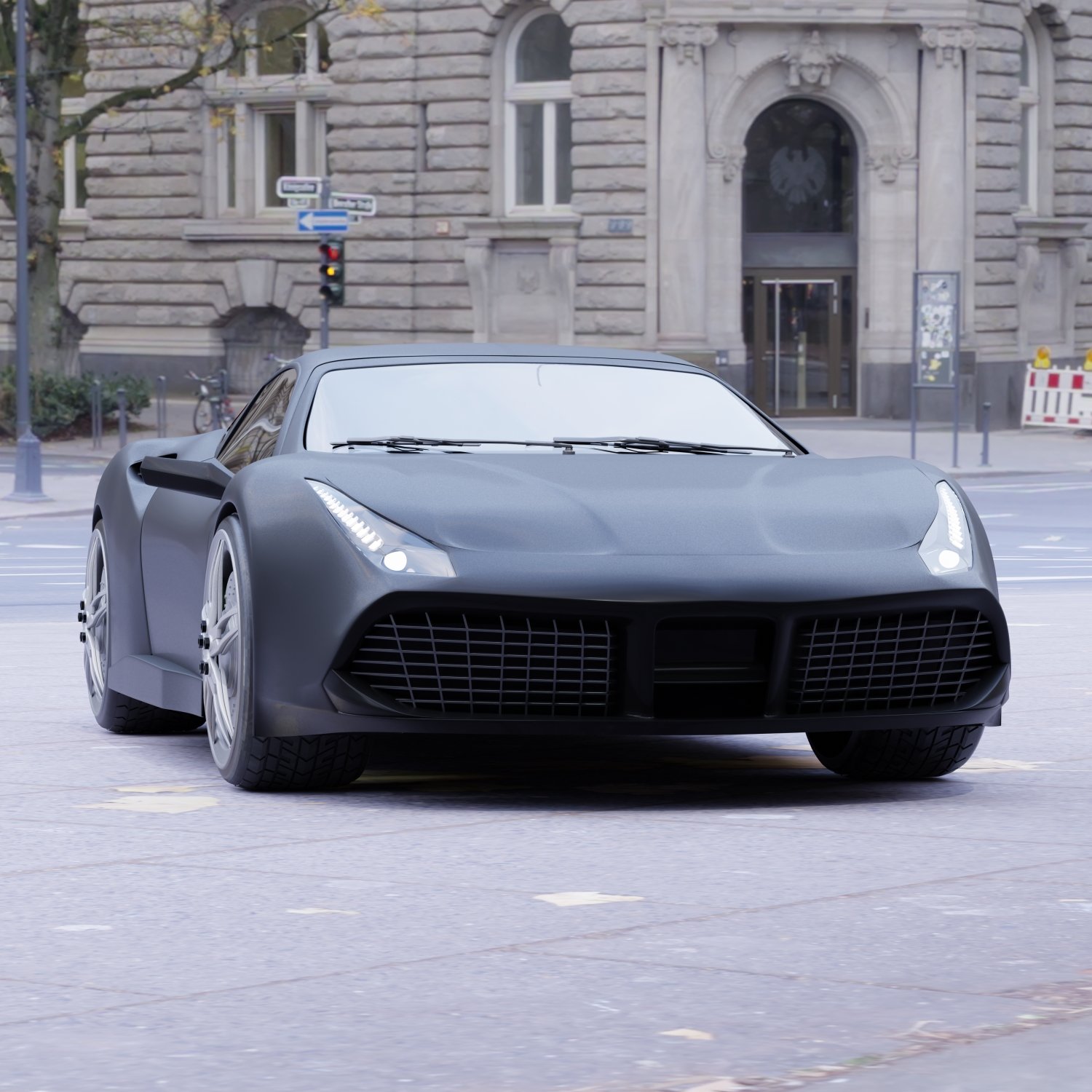 Ferrari GT 488 | Modern Cars models | BlenderKit