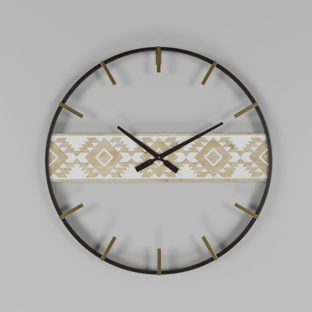 Contemporary Wall Clock | FREE Clocks models | BlenderKit