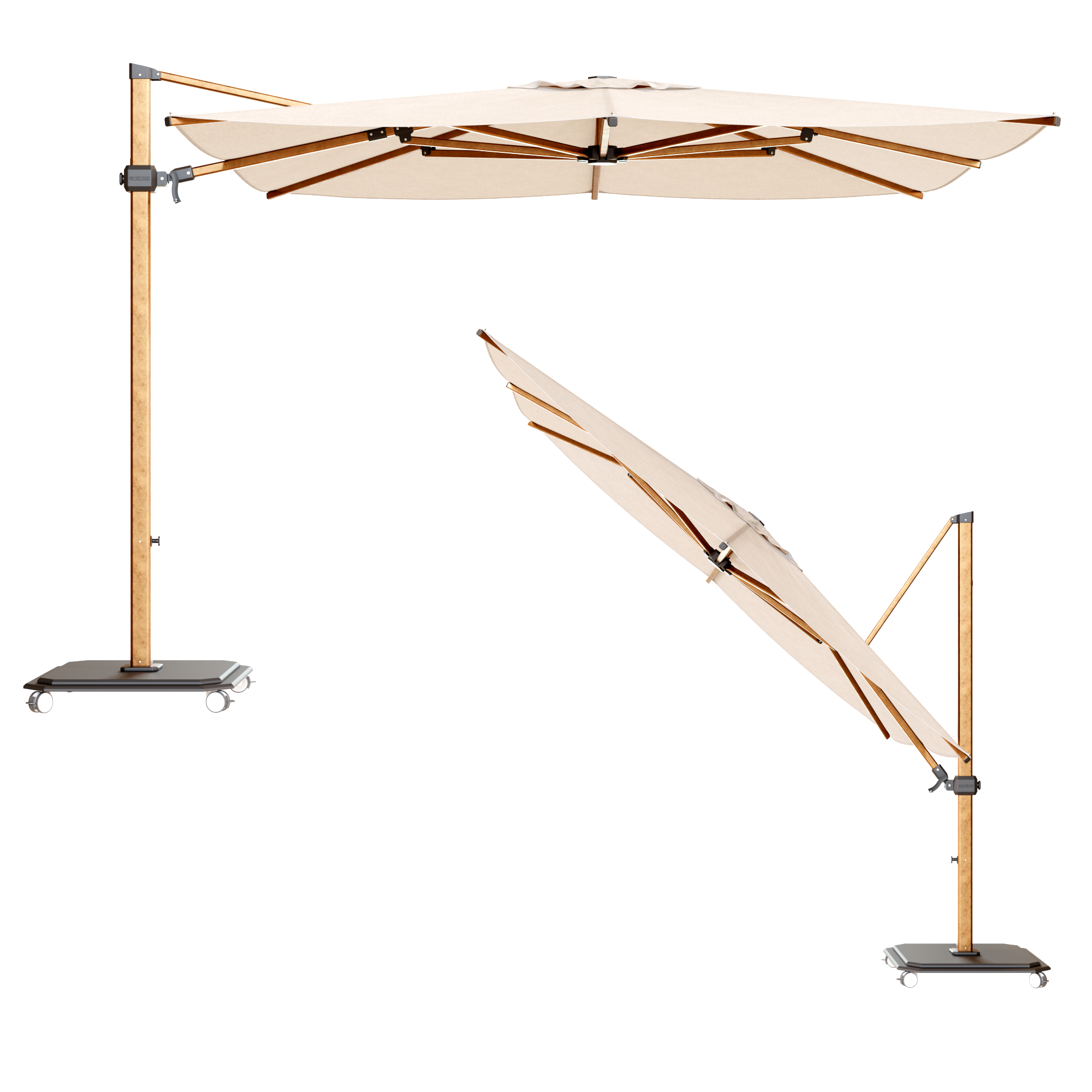 Parasol | JCP.301 Jardinico | Outdoor Furniture models | BlenderKit