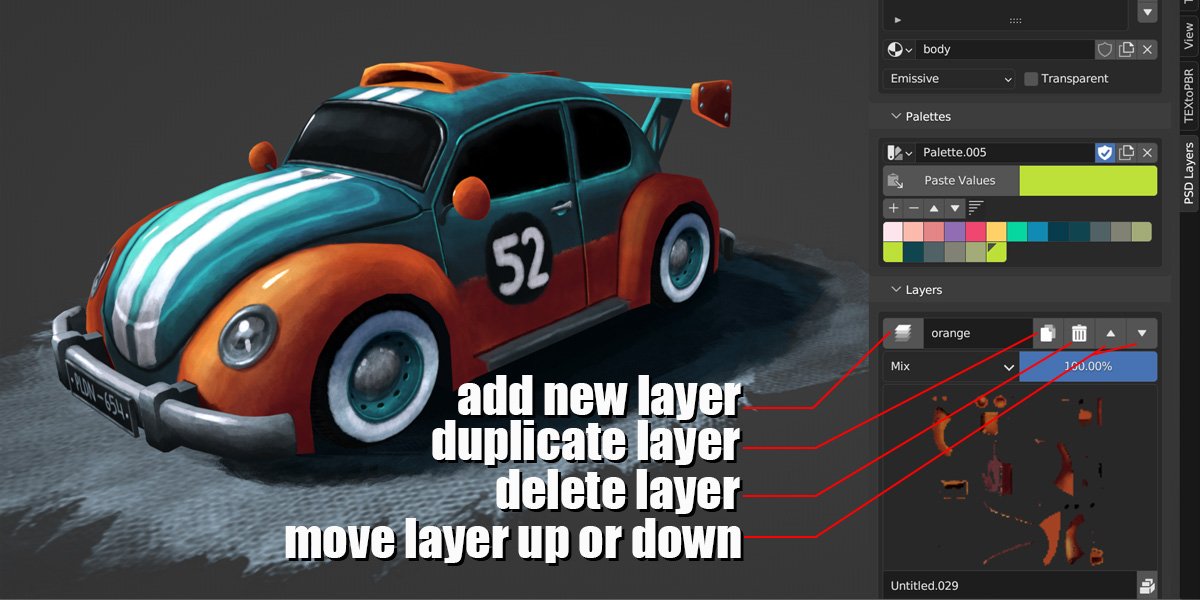 PSD-LAYERS V1.6 Add-on | BlenderKit