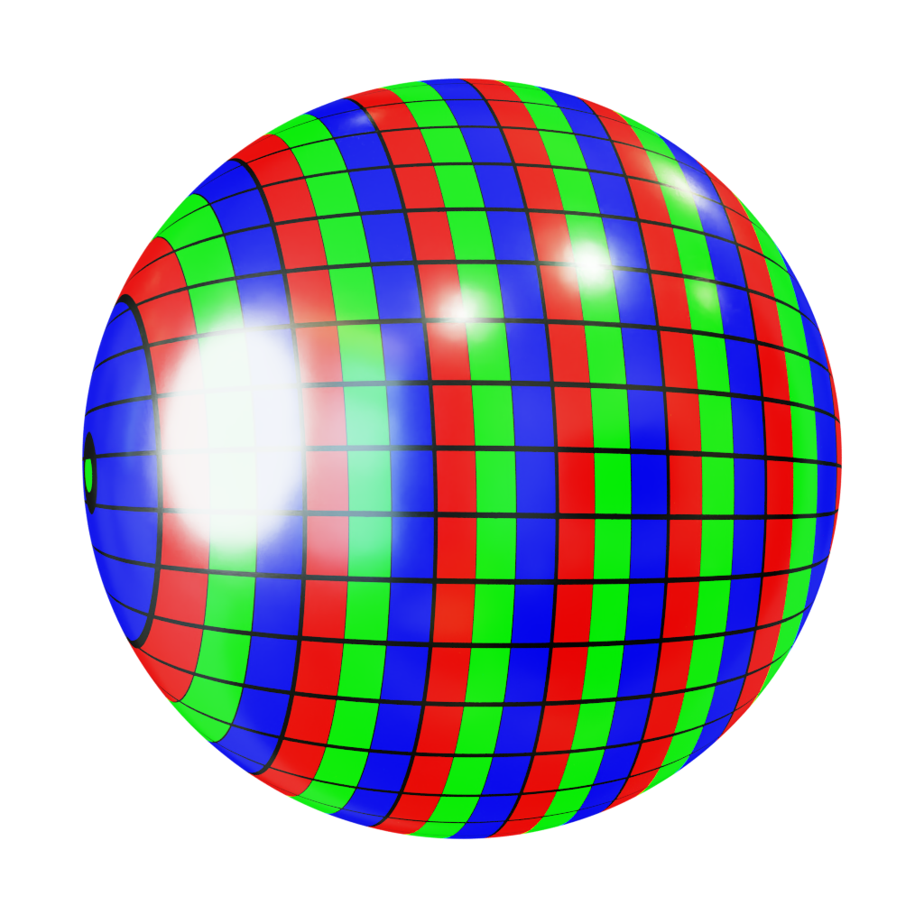 LED display shader | FREE tech materials | BlenderKit