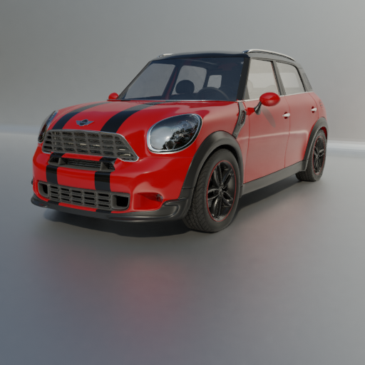 Mini cooper Countrman | Modern Cars models | BlenderKit