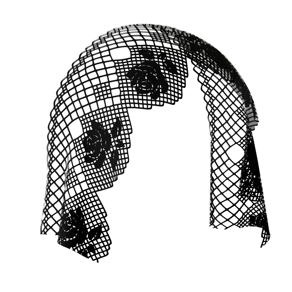 Lace | FREE Sheer Fabric 3D Materials materials | BlenderKit