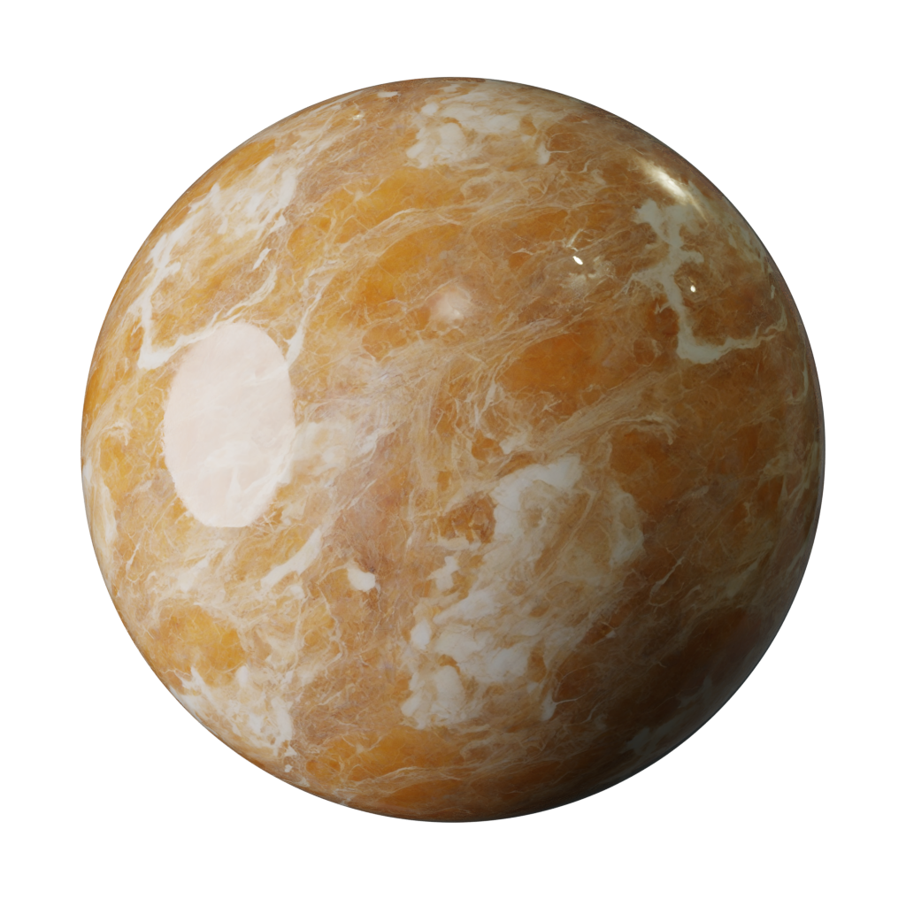 Caramel Marble Flow | FREE marble materials | BlenderKit