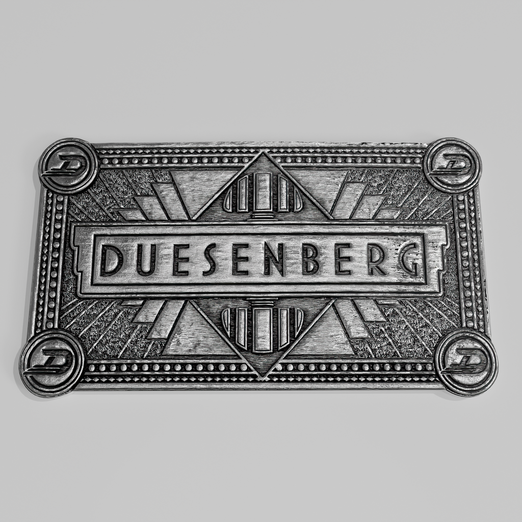 Duesenberg Luxury Belt buckle. | FREE Accessories models | BlenderKit
