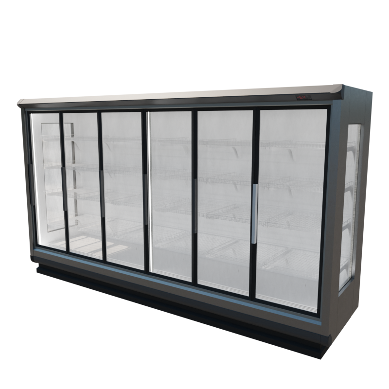 Supermarket fridge 4 | FREE Shopping / Retail models | BlenderKit
