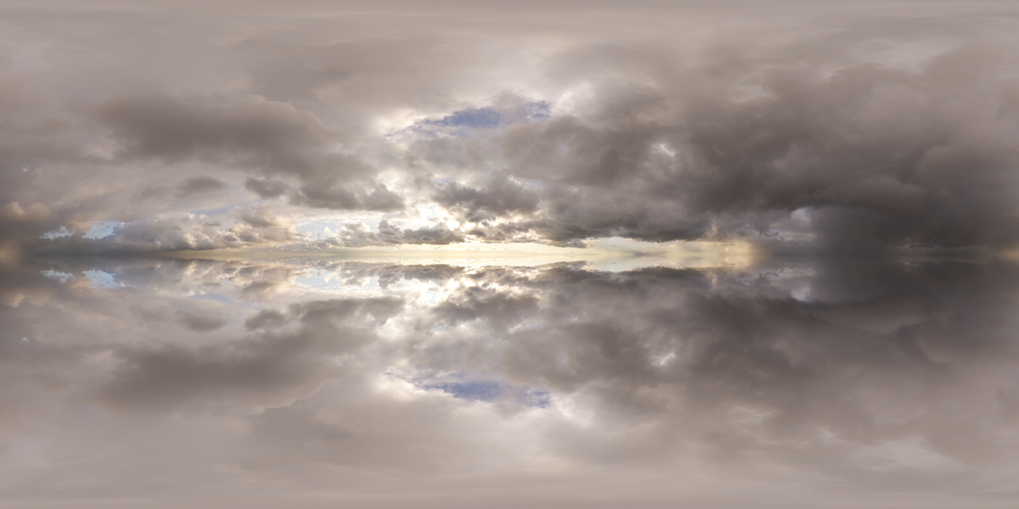 Infinite Real Sky - Cloudy Winter | Nature HDRis | BlenderKit