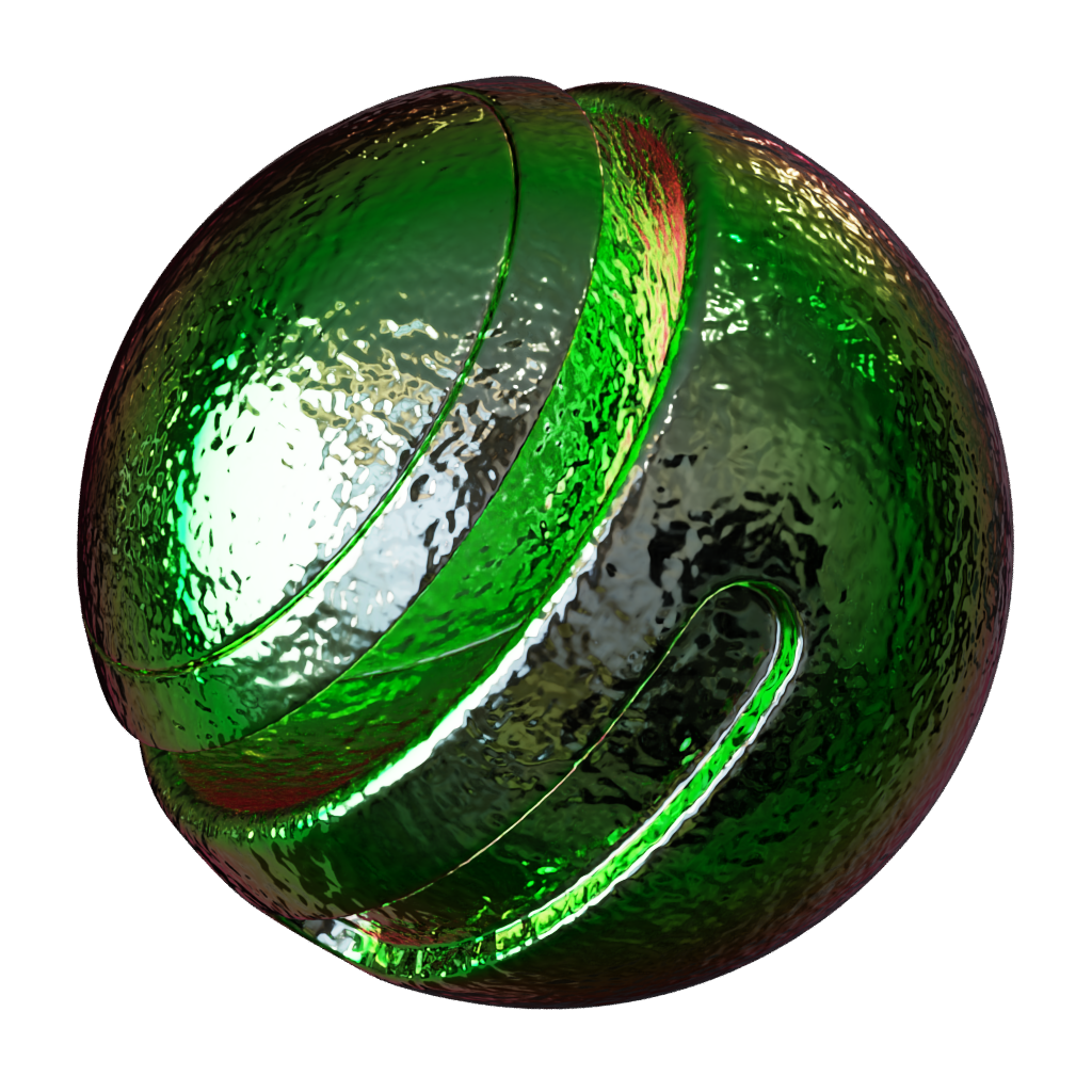 Iridescent Metal White Rough | FREE metal materials | BlenderKit