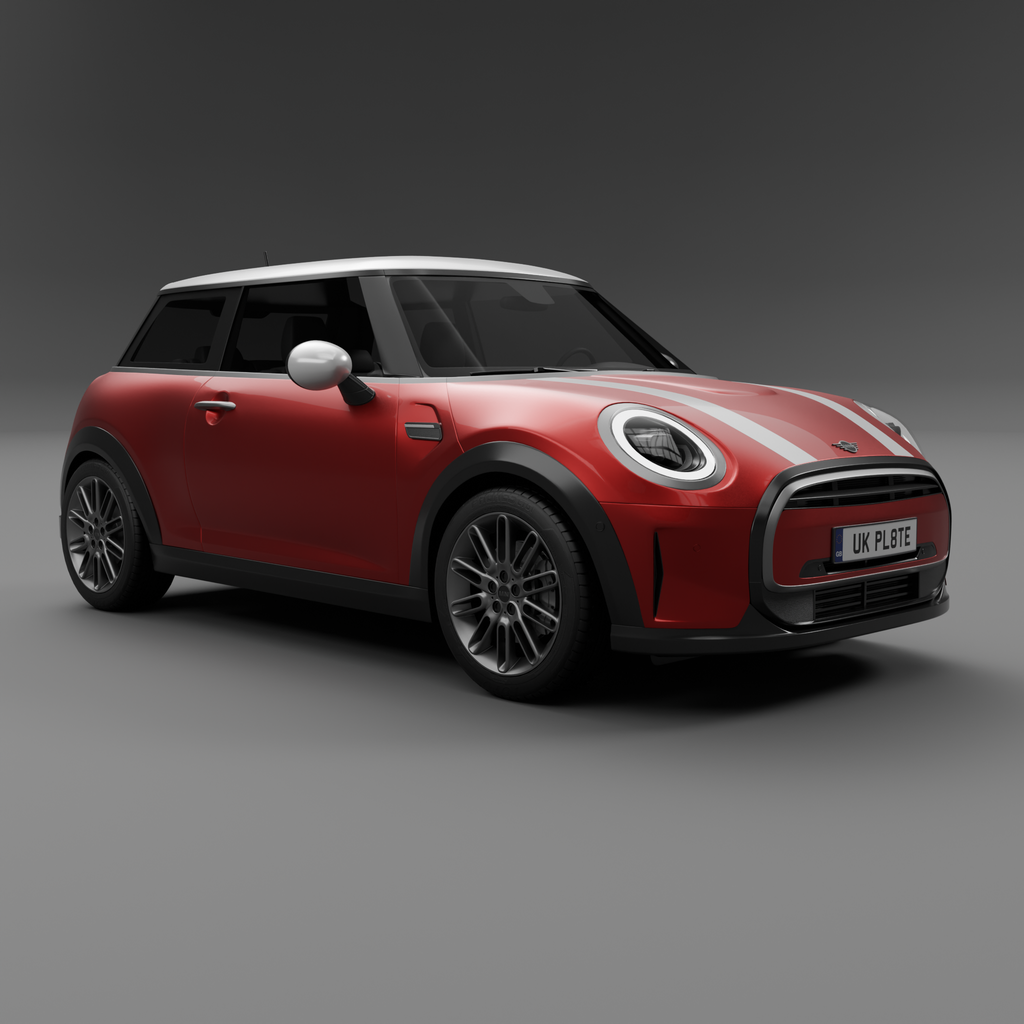 Mini Cooper 3-door | Modern Cars models | BlenderKit