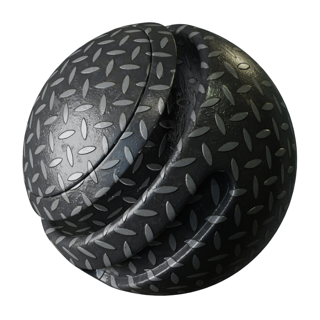 BlenderKit | Download the FREE Metal Tread Plate material