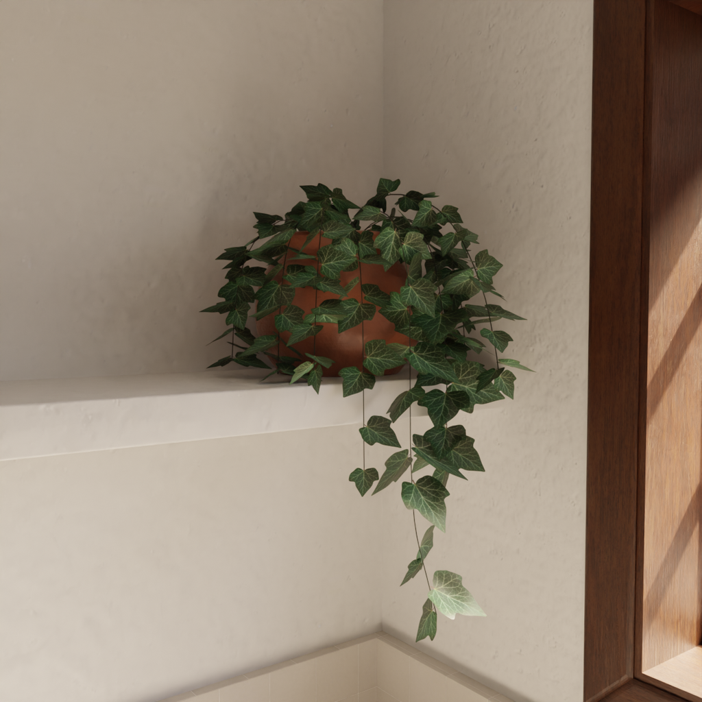 BlenderKit | Download the FREE Hanging Plant model