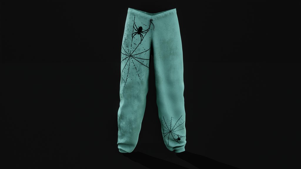 Sporty Pants | Clothing models | BlenderKit