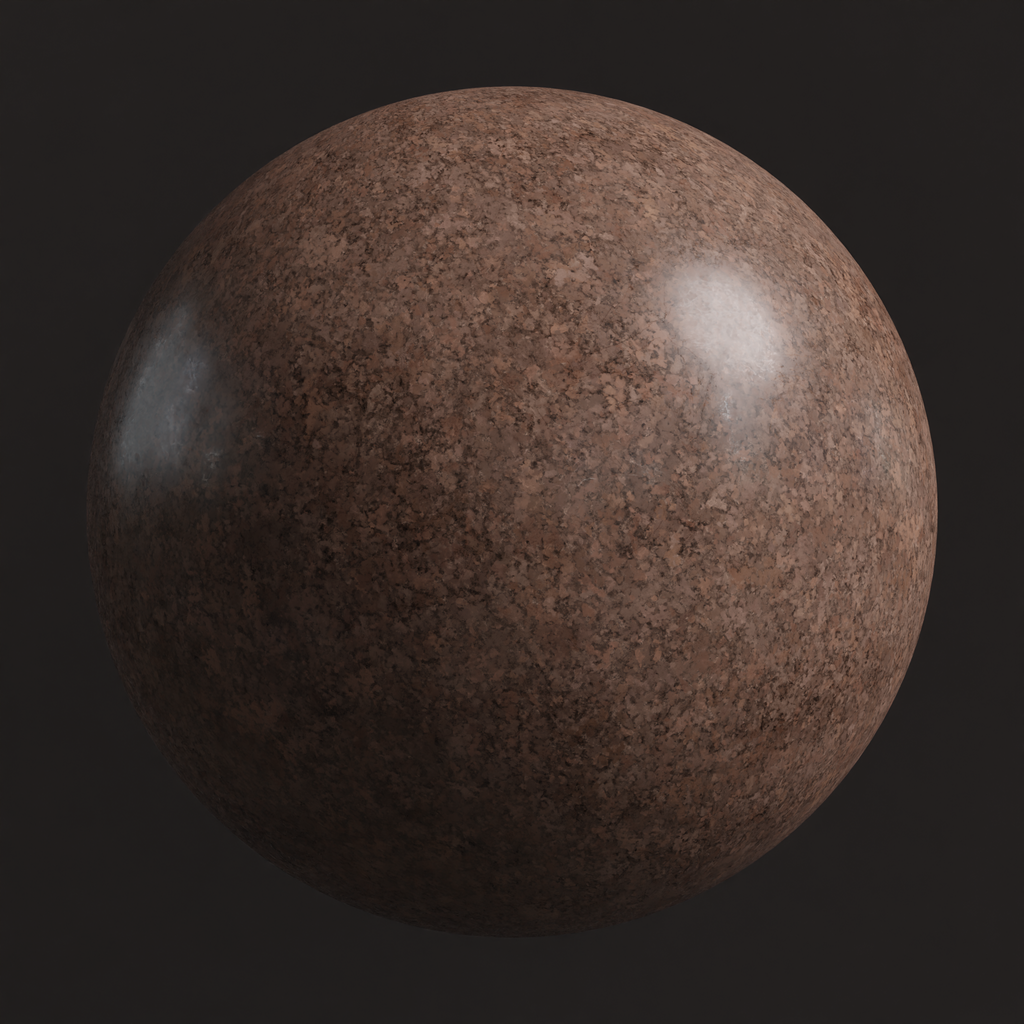 BlenderKit | Download the FREE Brown Granite Material material