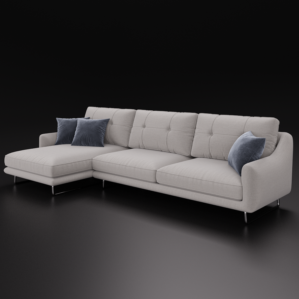 Sofa Ascot | Sofas models | BlenderKit