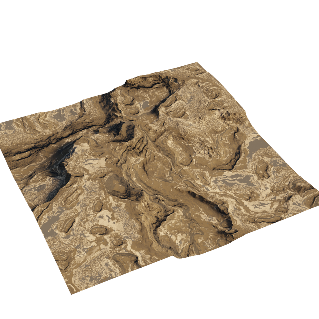 Riff Desert Terrain | Terrains models | BlenderKit