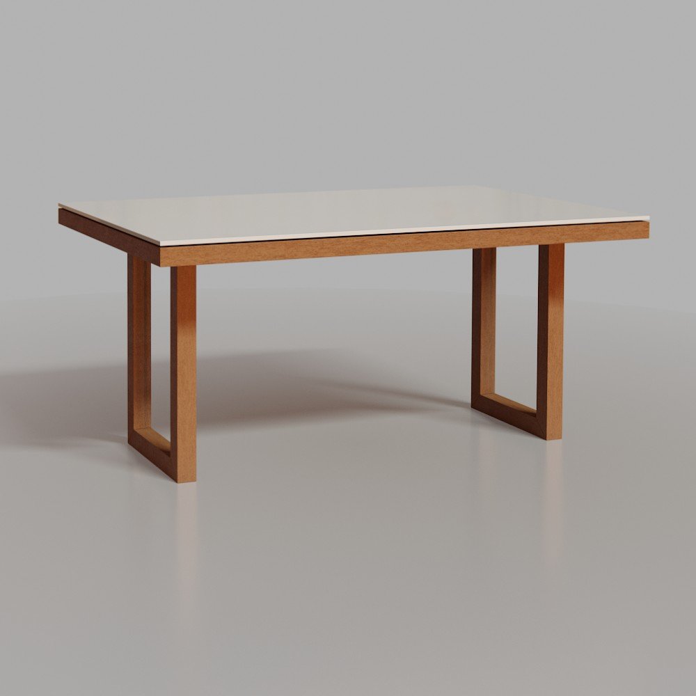 Leme dining table | FREE Tables models | BlenderKit