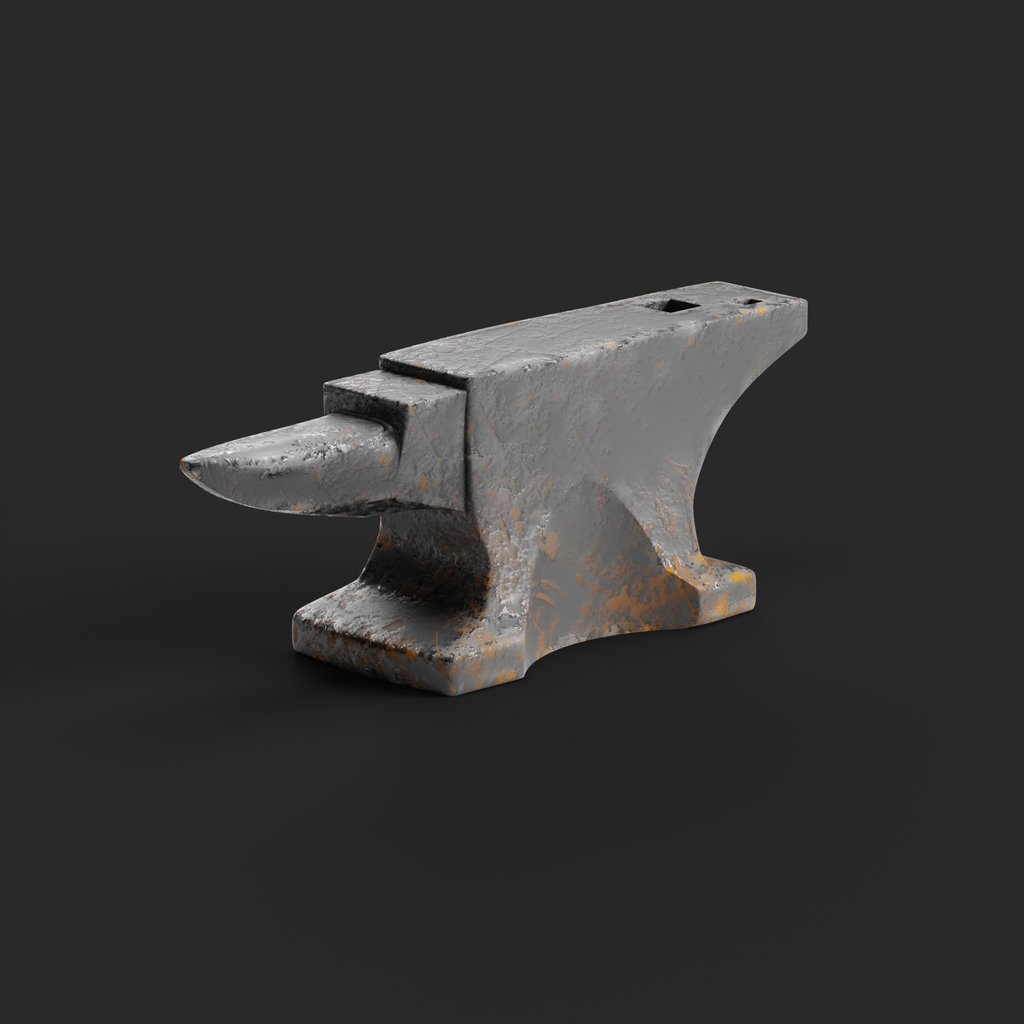 Old Anvil | FREE Handtools models | BlenderKit