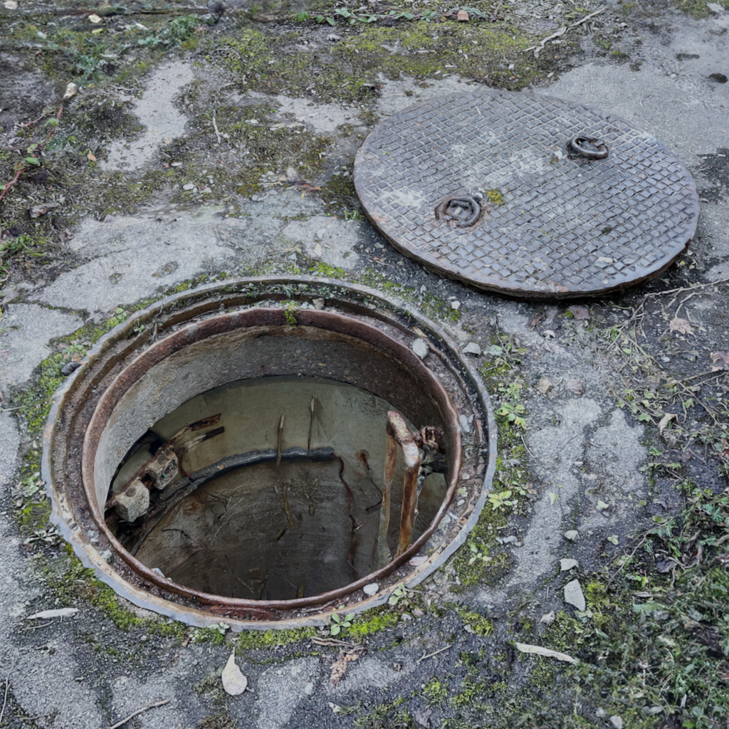 Drain Photoscanned | FREE Urban Environment models | BlenderKit