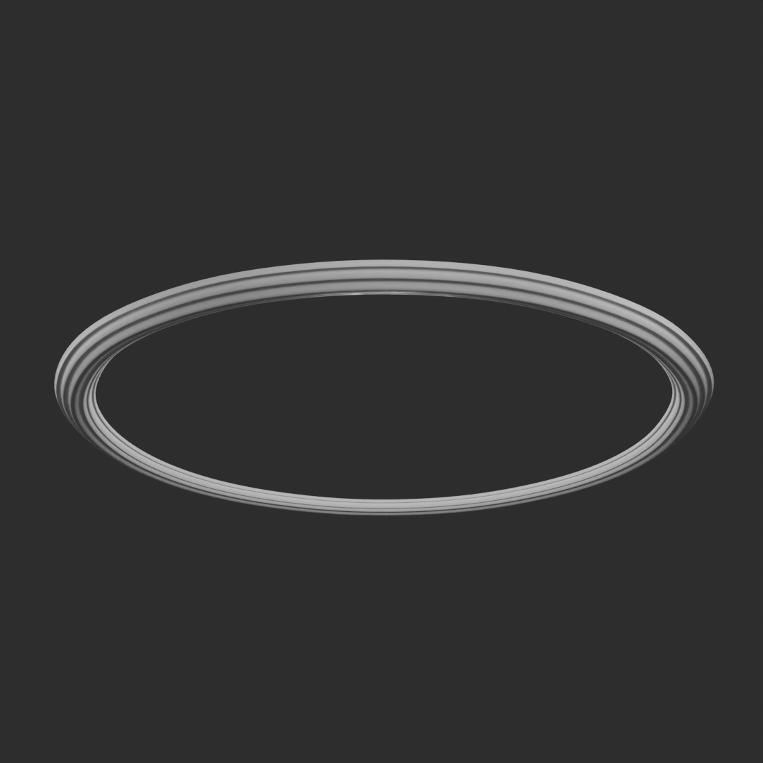 Round Ceiling Cornice | FREE Molding / Carving models | BlenderKit