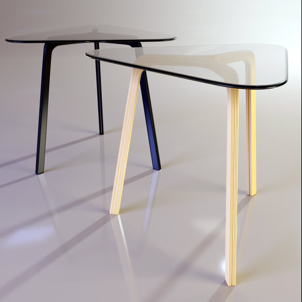 DP Delta Coffee Tables | FREE Tables models | BlenderKit