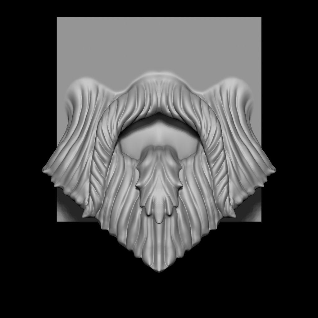 NS Stylized beard and mustache sharp | Human Hair & Nails brushes ...