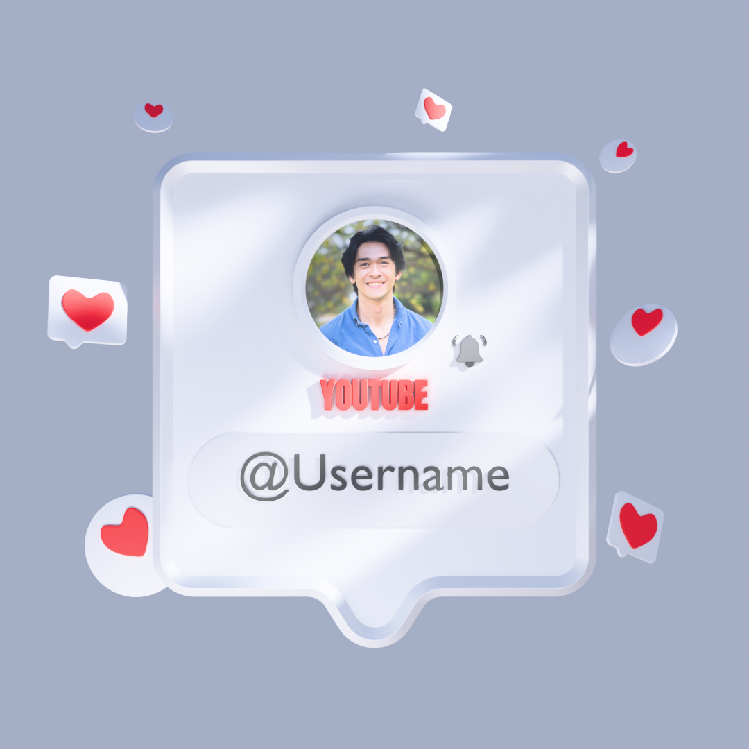 Youtube Profile Frame Animation | templates scenes | BlenderKit