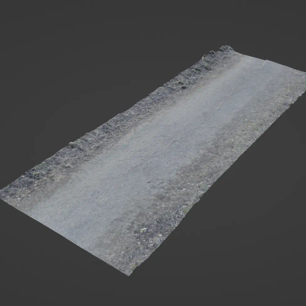 Dirt Road (Photoscanned) | FREE Terrains models | BlenderKit