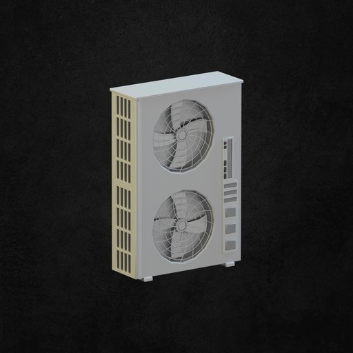Air Conditioner | Industrial Machinery models | BlenderKit