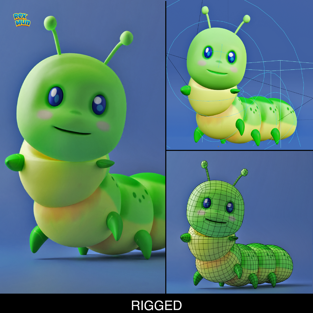 Spider (Rigged, Animated & Fur) | FREE Insects models | BlenderKit