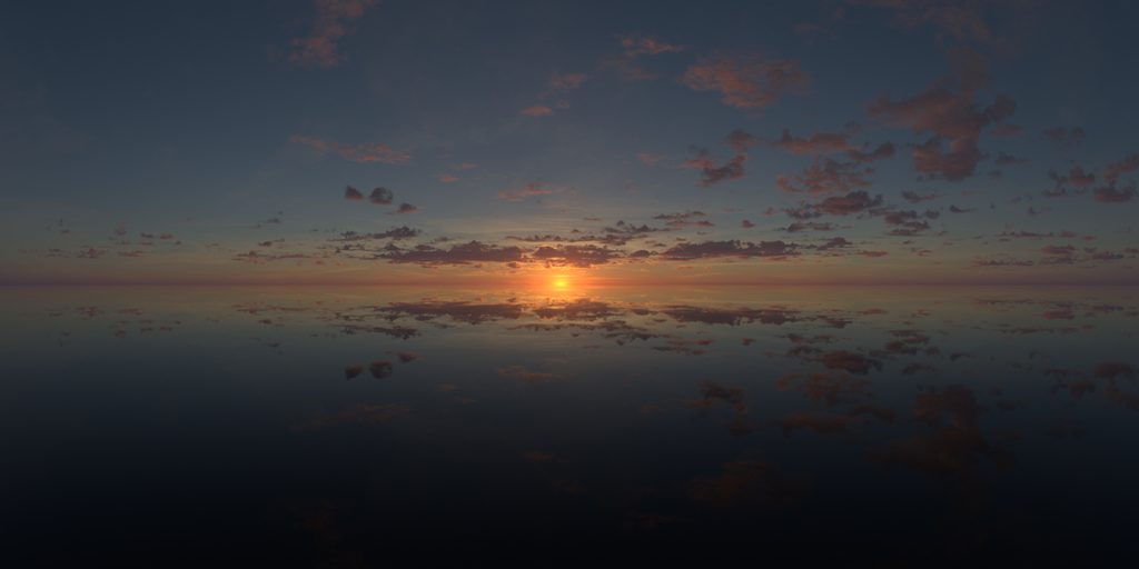 Colorful Sunset Sky Twilight | Nature HDRis | BlenderKit