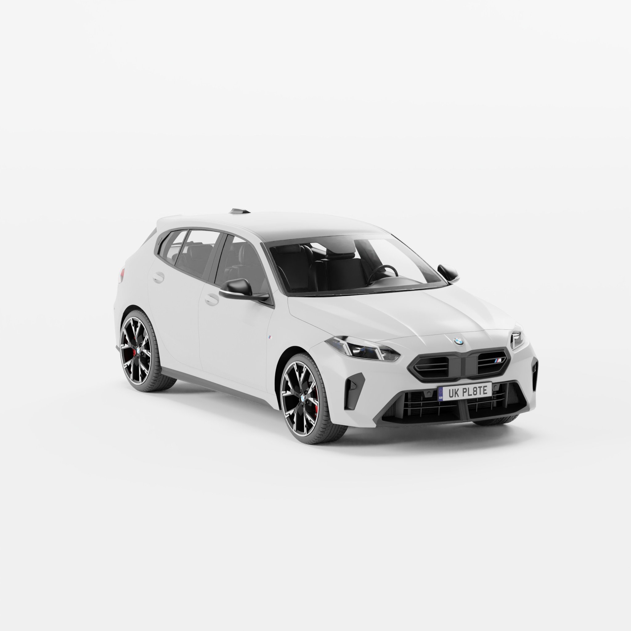 BMW M135 xDrive 2025 | Modern Cars models | BlenderKit