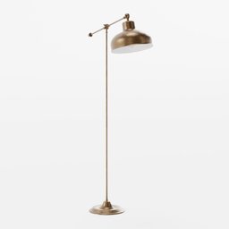 Macbeth Floor Lamp Industrial Style | Lights models | BlenderKit