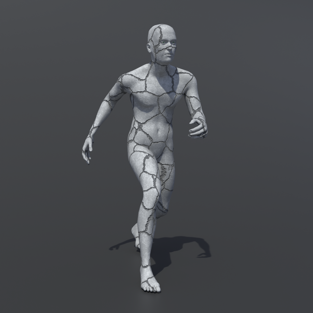 Stickman - Rigged | FREE Fantasy Hero / Heroines models | BlenderKit