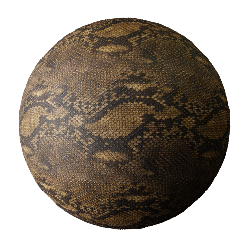 Snake skin | FREE 3D animal materials | BlenderKit