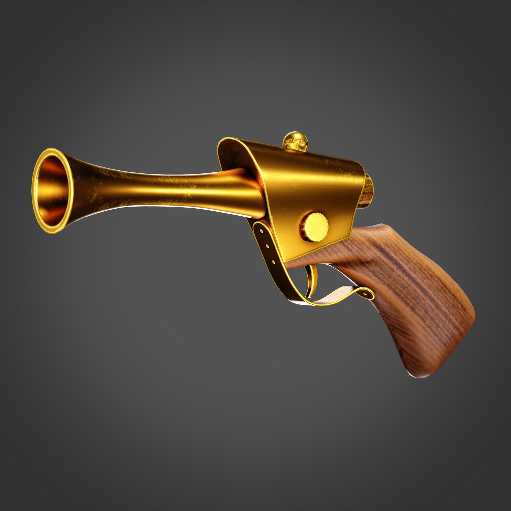 Stylized Gun | Historical Weapons models | BlenderKit