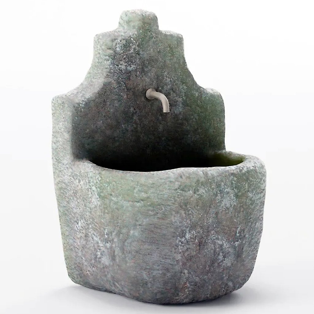 Rustic Stone Trough | Interior Sculptures models | BlenderKit