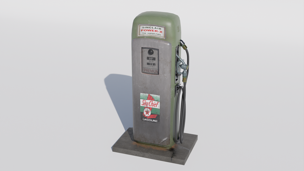 Fuel Pump | FREE Industrial Equipment models | BlenderKit