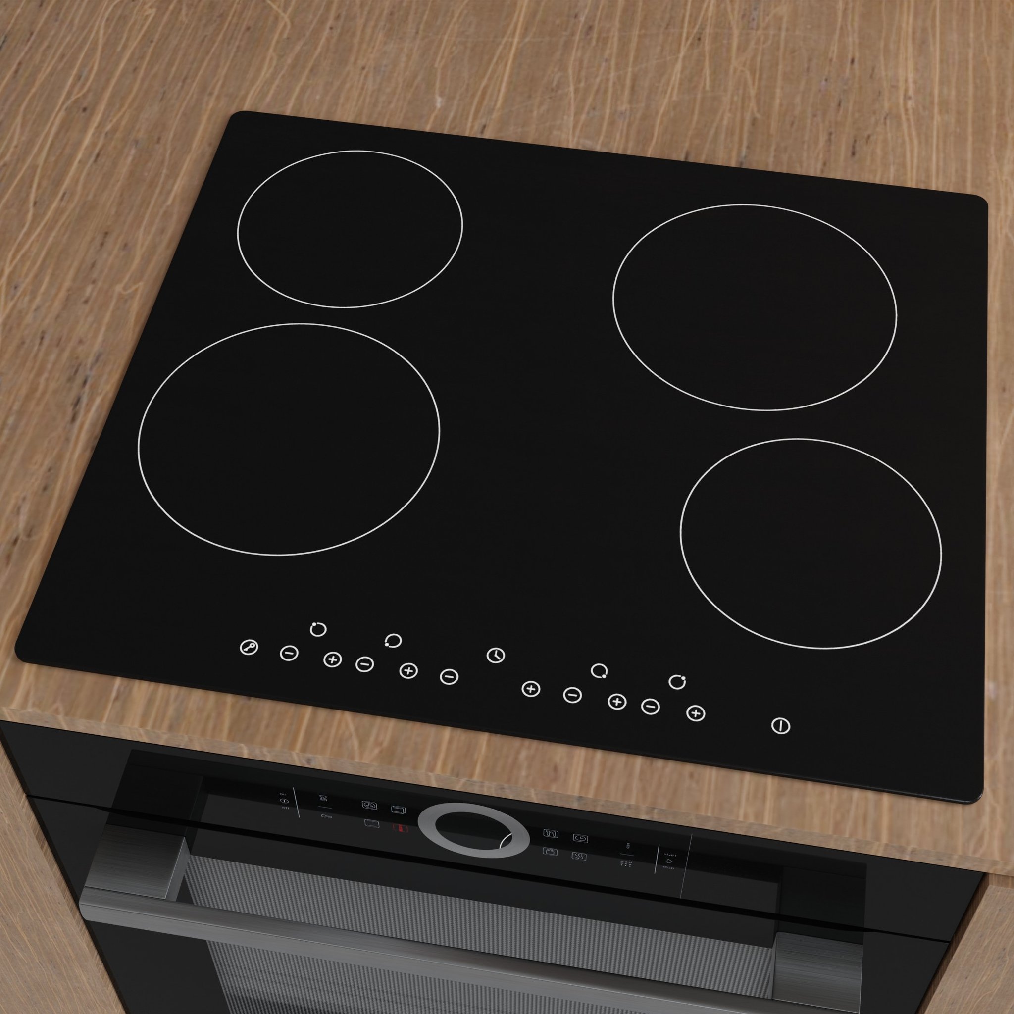 Cookology Ceramic Hob CET600 | FREE Home Appliances models | BlenderKit
