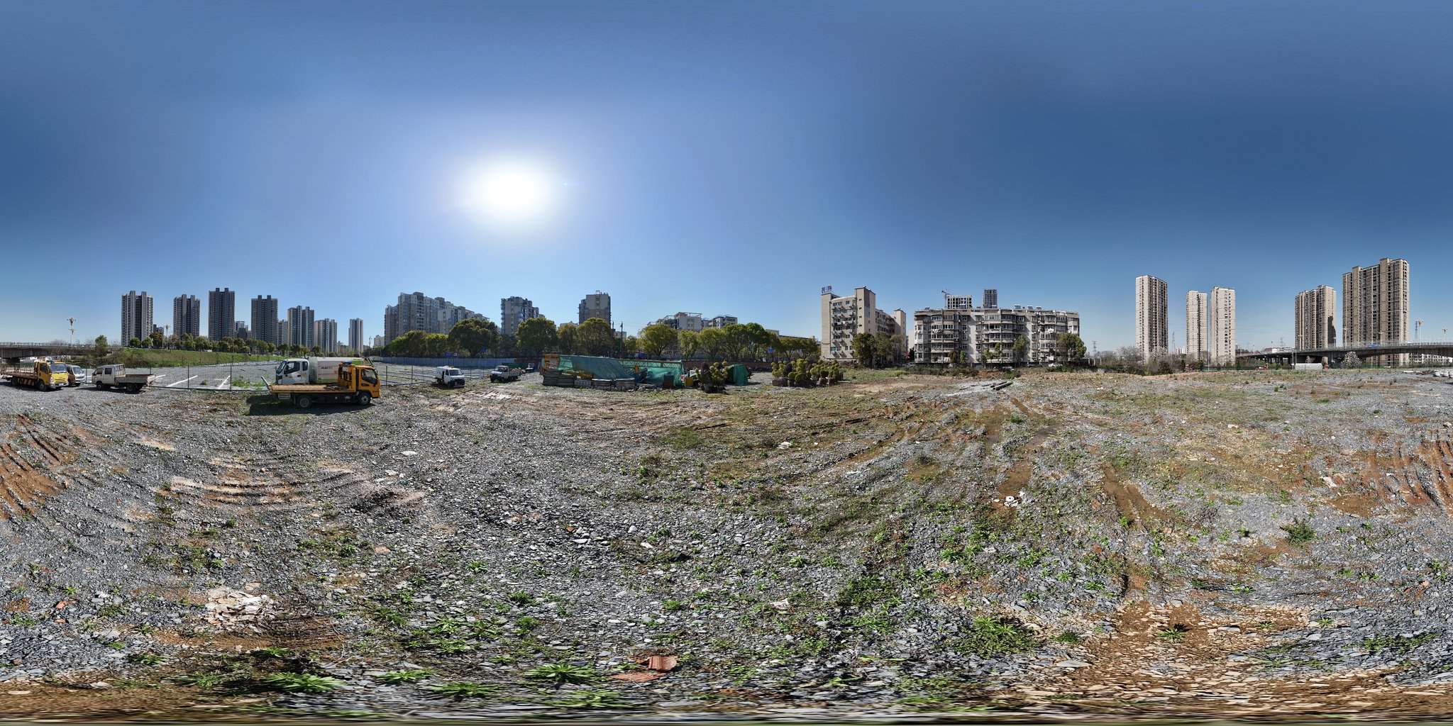 Muddy ground | FREE Urban Elements HDRis | BlenderKit