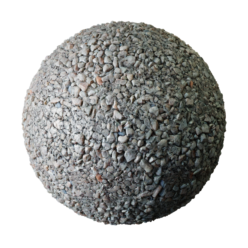 Gravel | FREE stone materials | BlenderKit